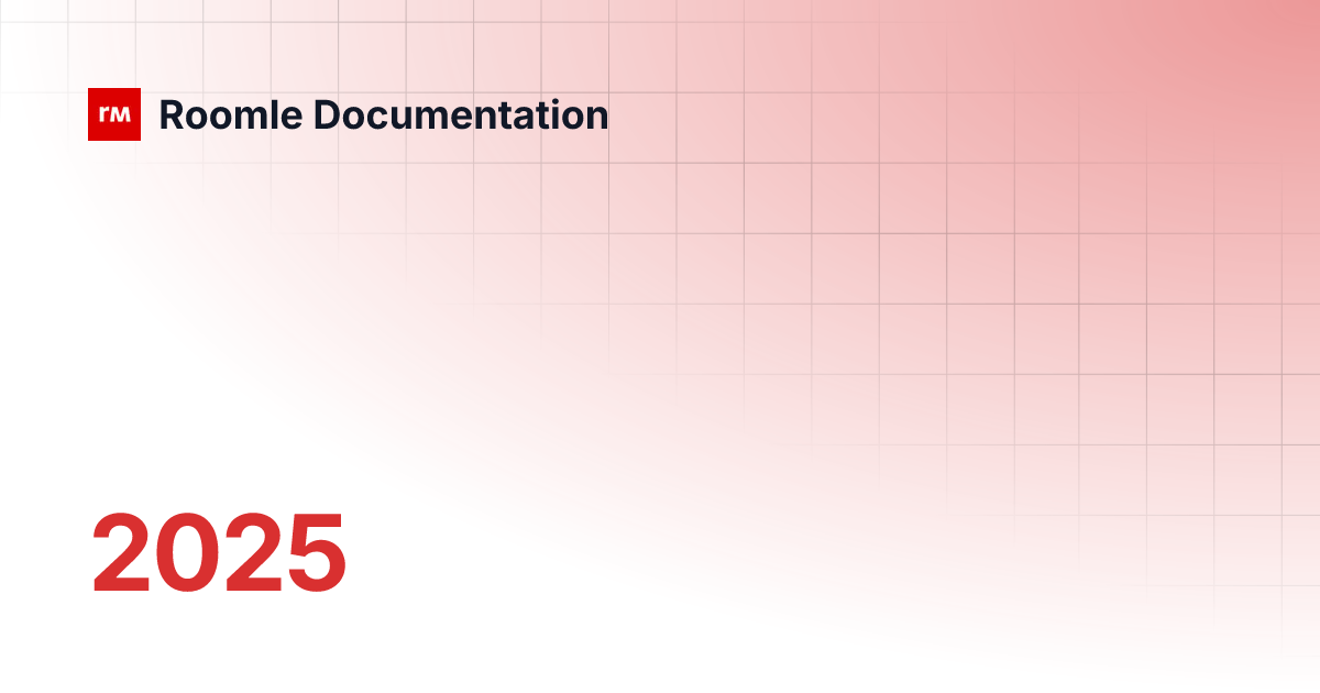 2025 | Roomle Documentation